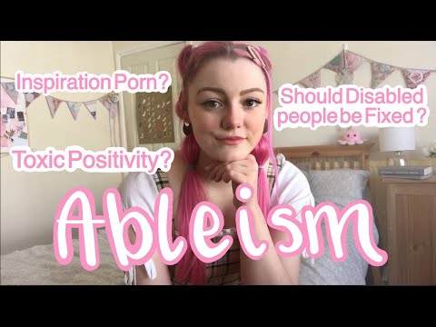 ABLEISM? Common disability Tropes in media. Inspiration Porn, Toxic Positivity, Curing Disability.