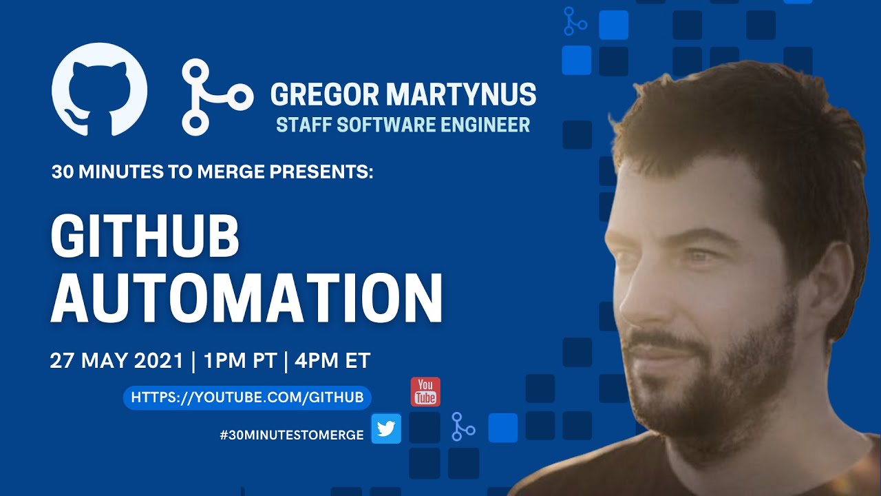 GitHub Automation with @GR2M #30MinutesToMerge