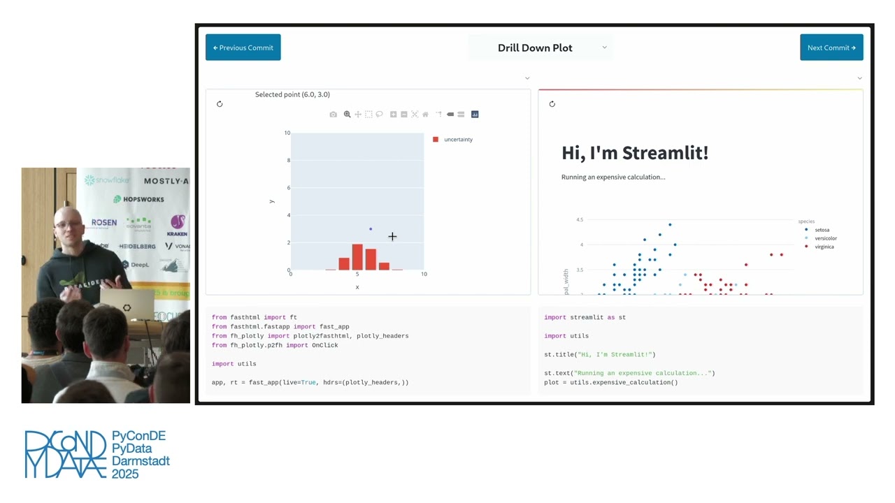 FastHTML vs. Streamlit - The Dashboarding Face Off