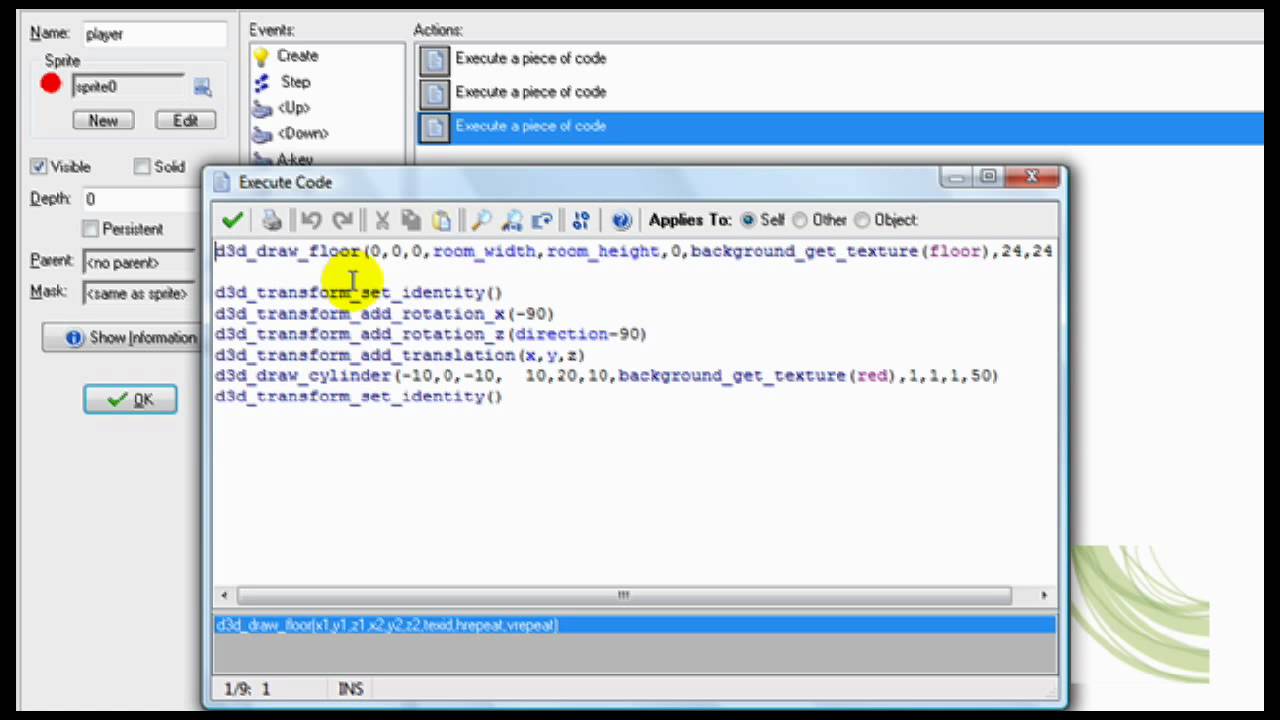 3D Game Maker Tutorial #4 - Third Person View