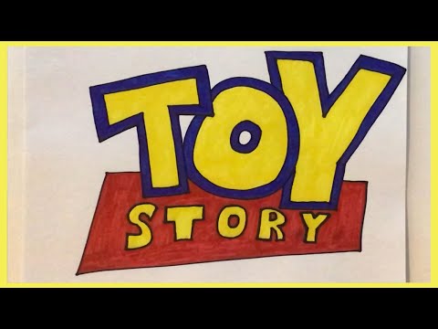How to draw the Toy Story Logo ✏️