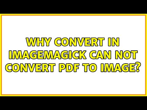 Why convert in ImageMagick can not convert pdf to image?