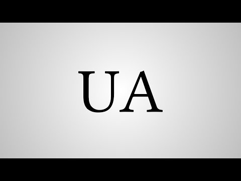 What Does "UA" Stand For?