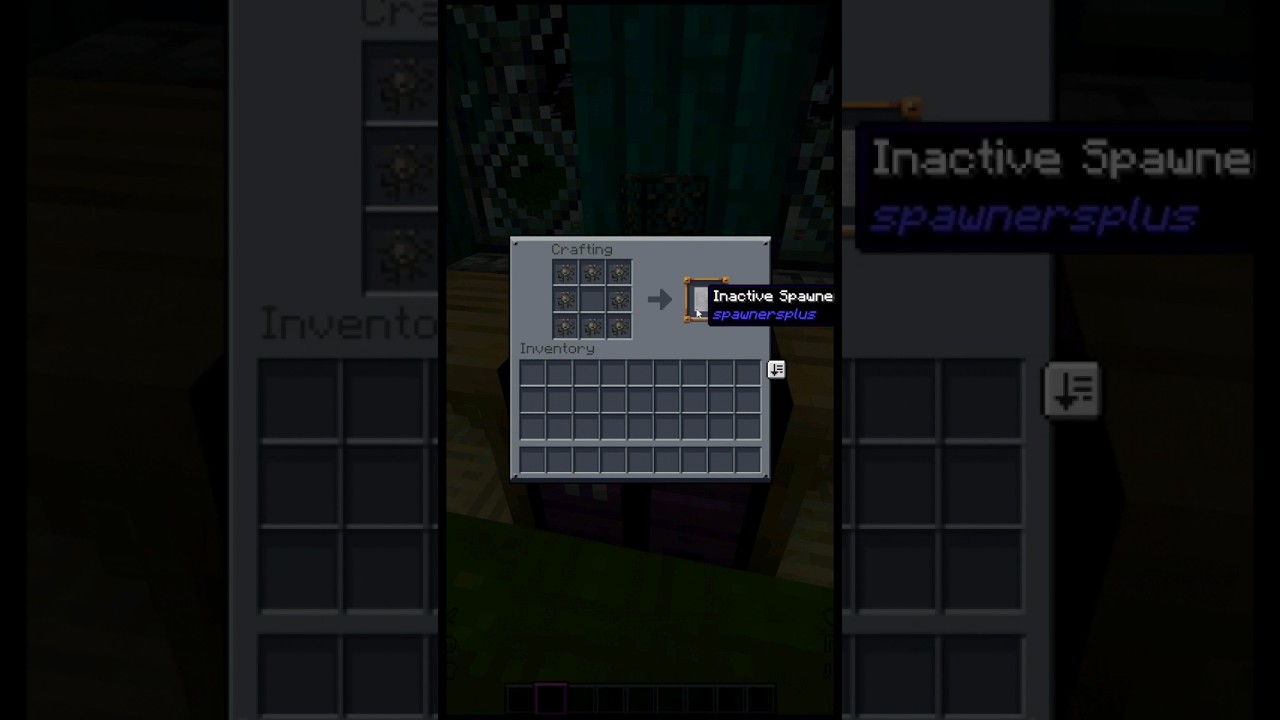 Craftable Spawners! Spawners+ #minecraft #gaming #modded #mods