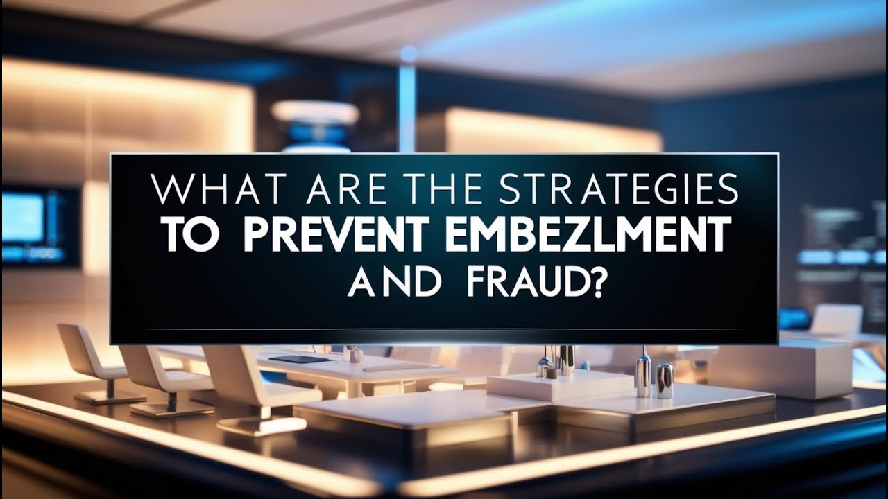 What Are The Strategies to Prevent Embezzlement And Fraud