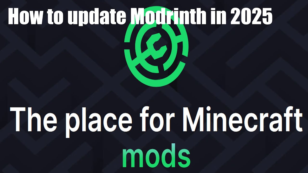 How to Download/Update Modrinth for Minecraft in 2025!