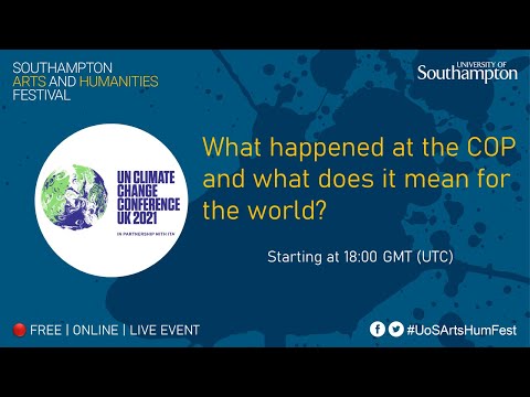 What happened at the COP and what does it mean for the world?