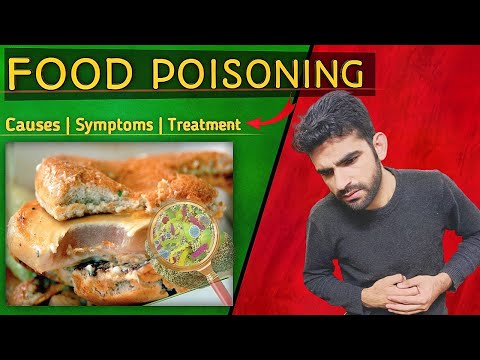 Food poisoning in urdu/ hindi || causes, symptoms, diagnosis, treatment & complications