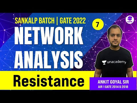 Learn Resistance | L 7 | Network Analysis | Sankalp GATE 2022 Batch AnkitSir - Mind Luster