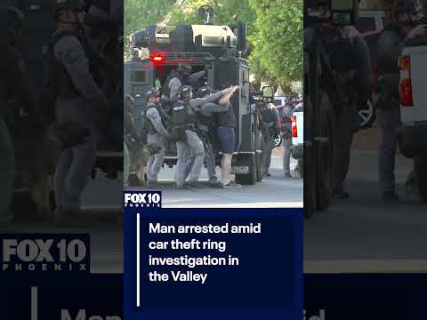 Police arrest Arizona man amid organized car theft probe | FOX 10 Phoenix