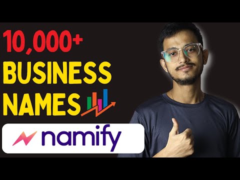 How to GENERATE BUSINESS NAME IDEAS with This FREE tool!
