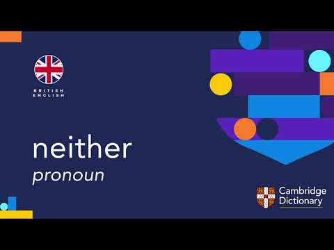 How to pronounce neither | British English and American English pronunciation