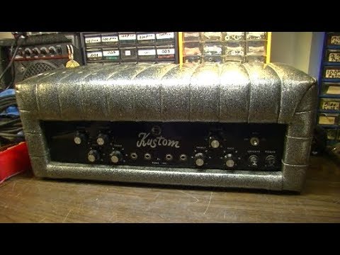 Pixies SABOTAGED this 1966 Kustom Guitar Amp! Can I Borrow a Microscope?