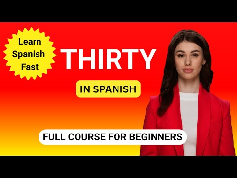 How To Pronounce "Thirty" In Spanish Language ? How to Say "Thirty" in Spanish #spanishlessons