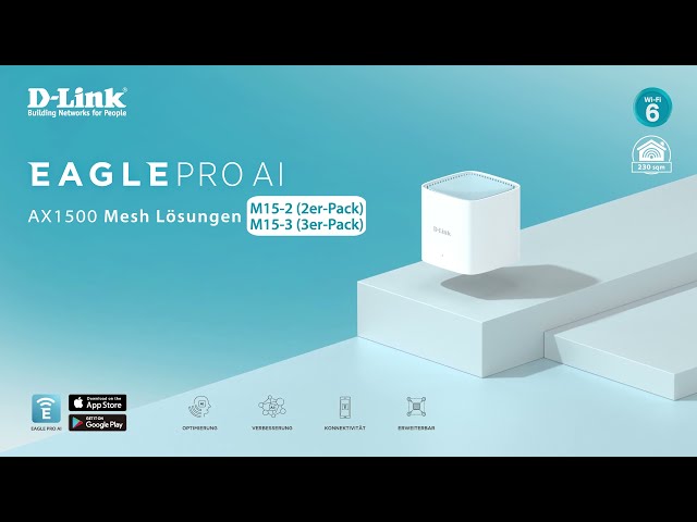 D-Link Mesh-System M15-3 3er Set