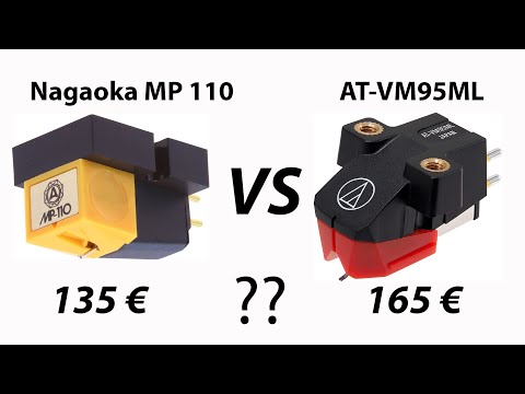 Nagaoka MP 110 vs Audio Technica VM95ML