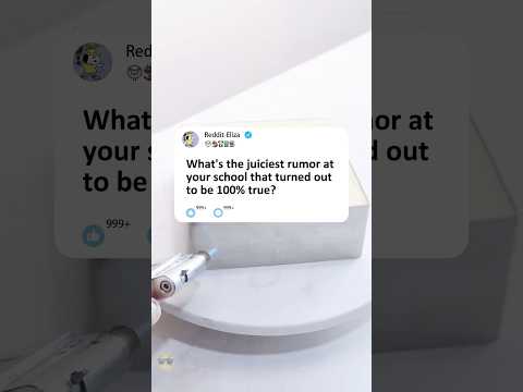 What's the juiciest rumor at your school that turned out to be 100% true?#reddit #story #storytime