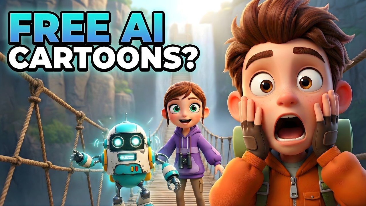 Animate Studio-Quality AI Cartoons for Free (Consistent Characters & Lip Sync)