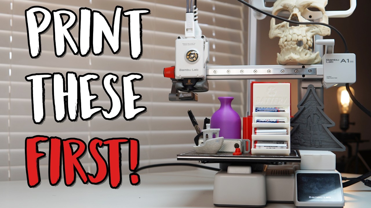 New to 3D Printing? Print These First!