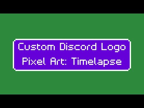 Custom Discord Logo Pixel Art