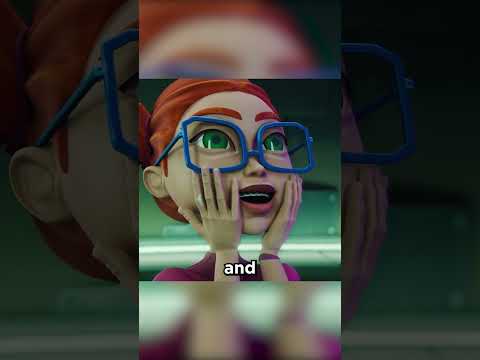 Nerdy girl meets an alien..
