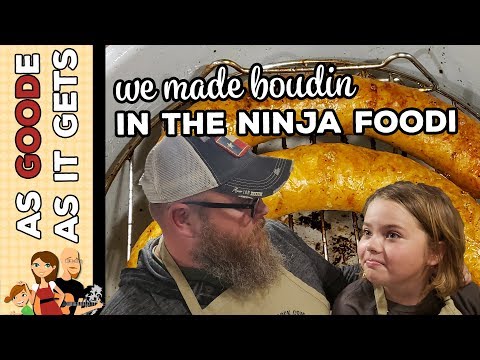 Boudin Sausage in the Ninja Foodi