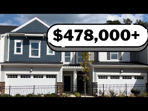 CHAPEL HILL, NC I BRIDGEPOINT BY KB HOME I Plan 1731 Model Home Tour I New Construction Townhome