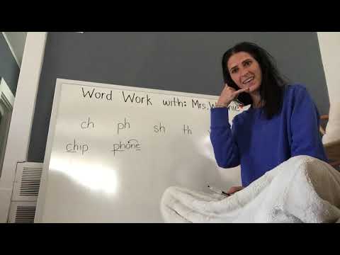 Word Work Activity: Digraphs