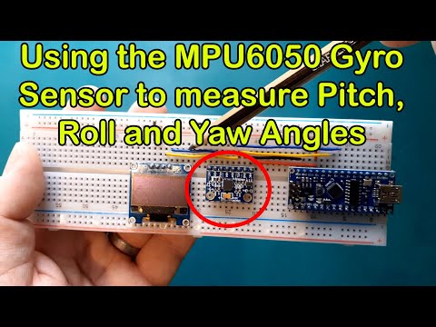 Gyro (Position) sensors (MPU6050) with Arduino - How to access Pitch, Roll and Yaw angles