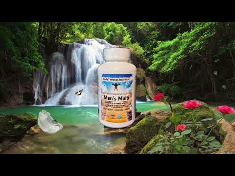 BodyTemples Men's Organic Multi Vitamins