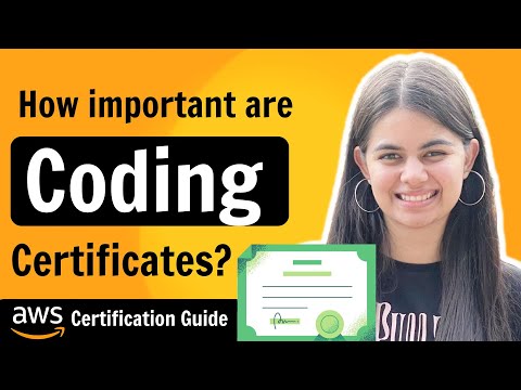 Are Coding Certificates Important? AWS Certificates | AWS Certification Guide