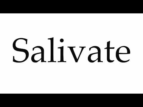 How to Pronounce Salivate