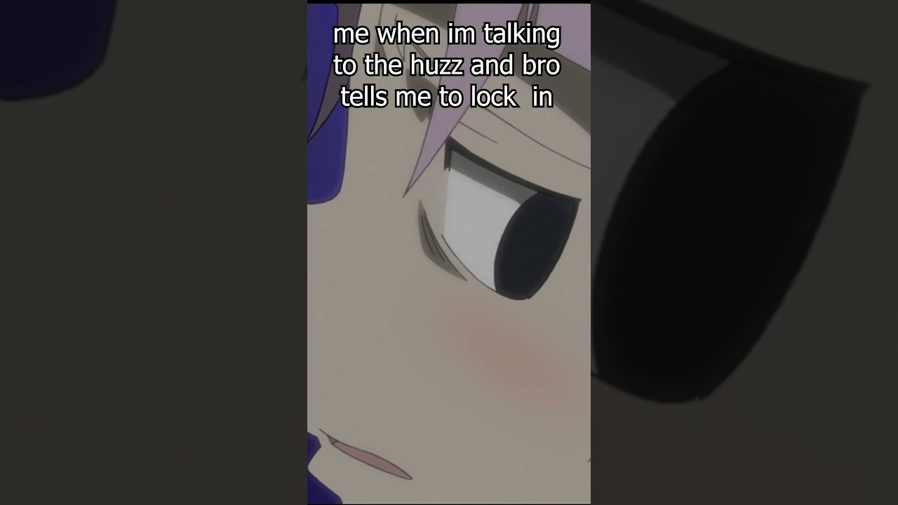 I feel ya Crona we all get nervous in front of the Huzz #anime #shorts #souleater #clips