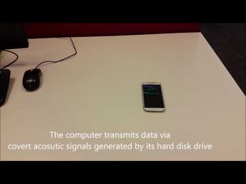 Hackers Can Steal Your Data by Listening to Your Hard Drive