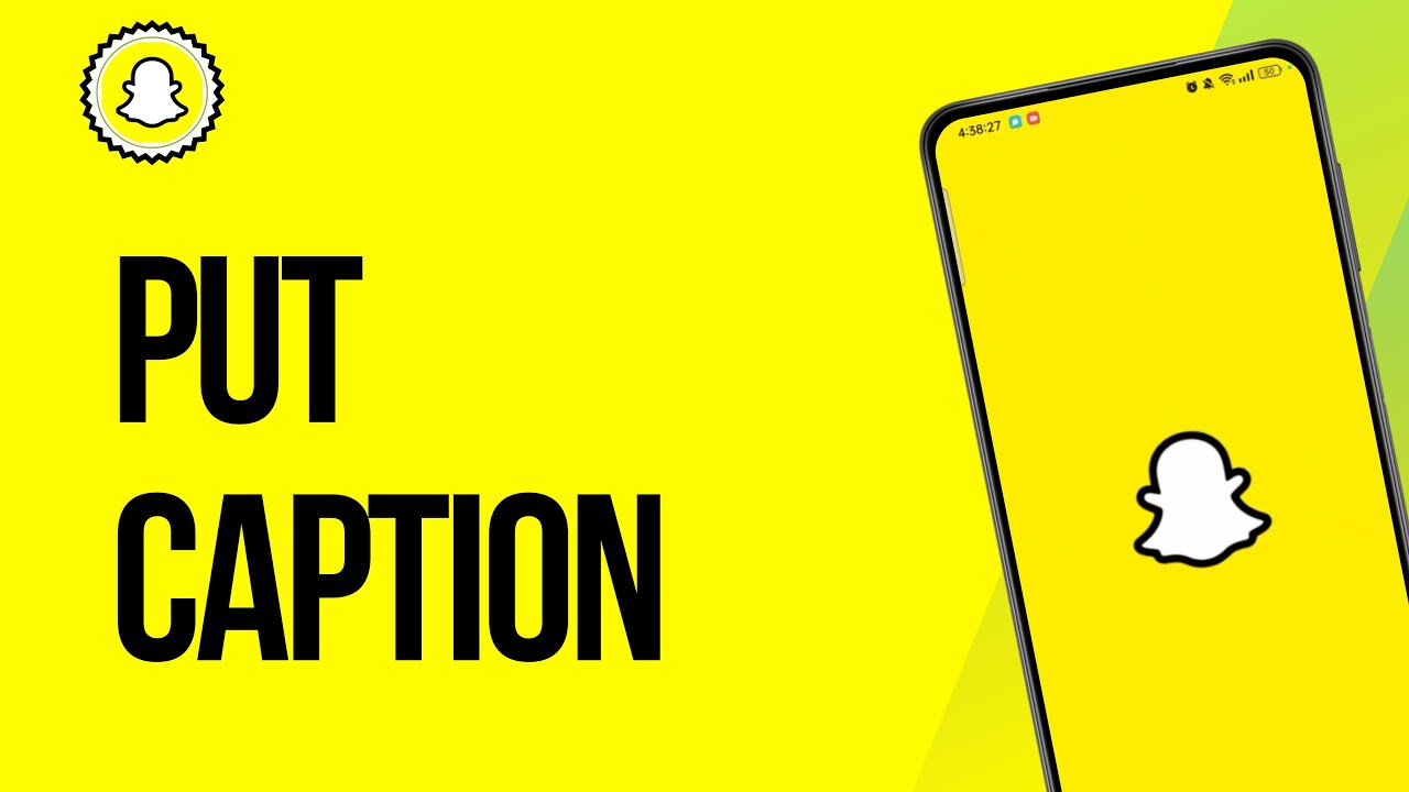 How To Put Caption Using Snapchat