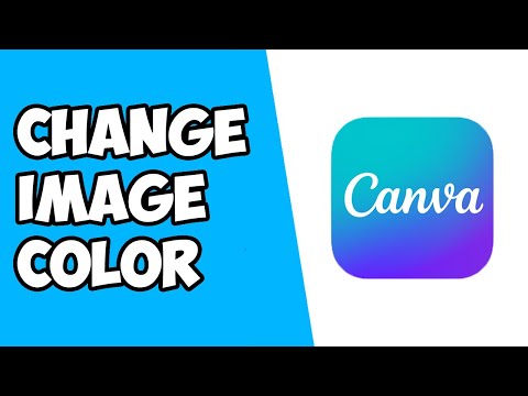 How To Change Image Color in Canva