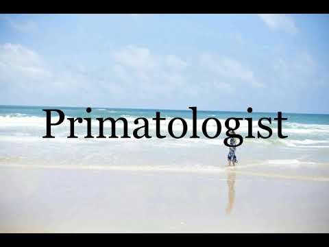 How To Pronounce Primatologist🌈🌈🌈🌈🌈🌈Pronunciation Of Primatologist