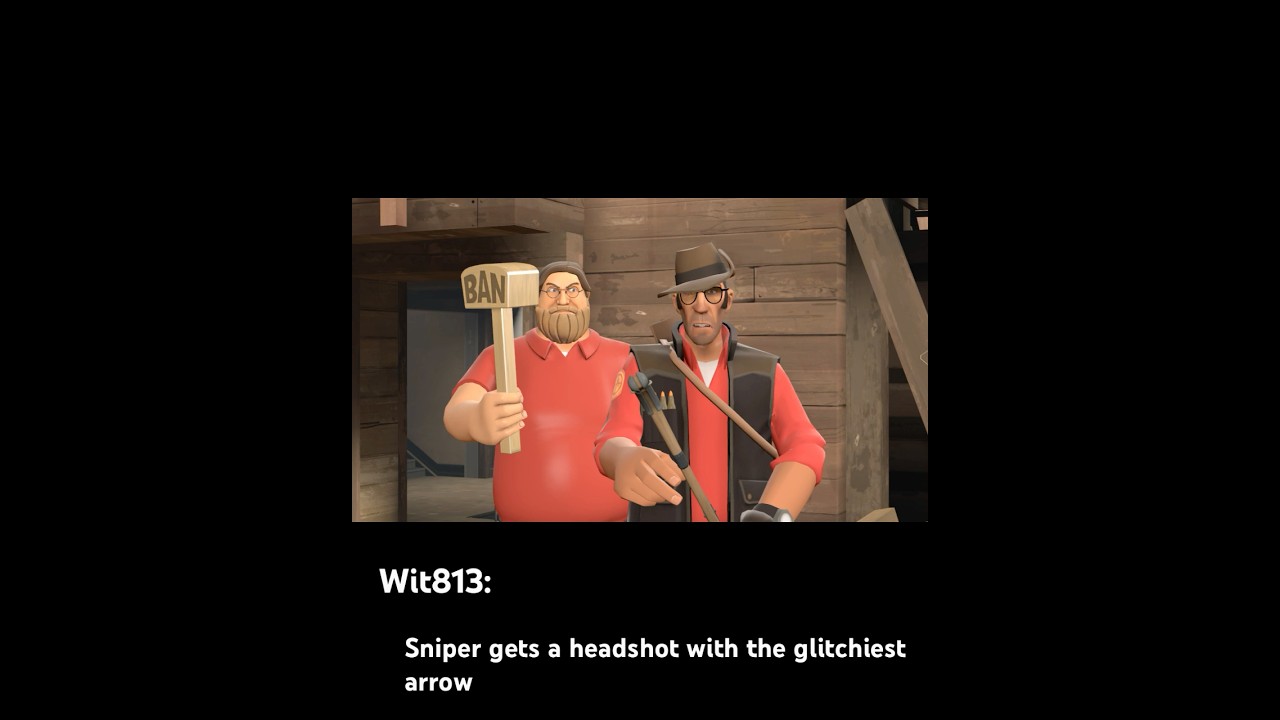 Sniper Gets VAC Banned #tf2 #sfm #shorts