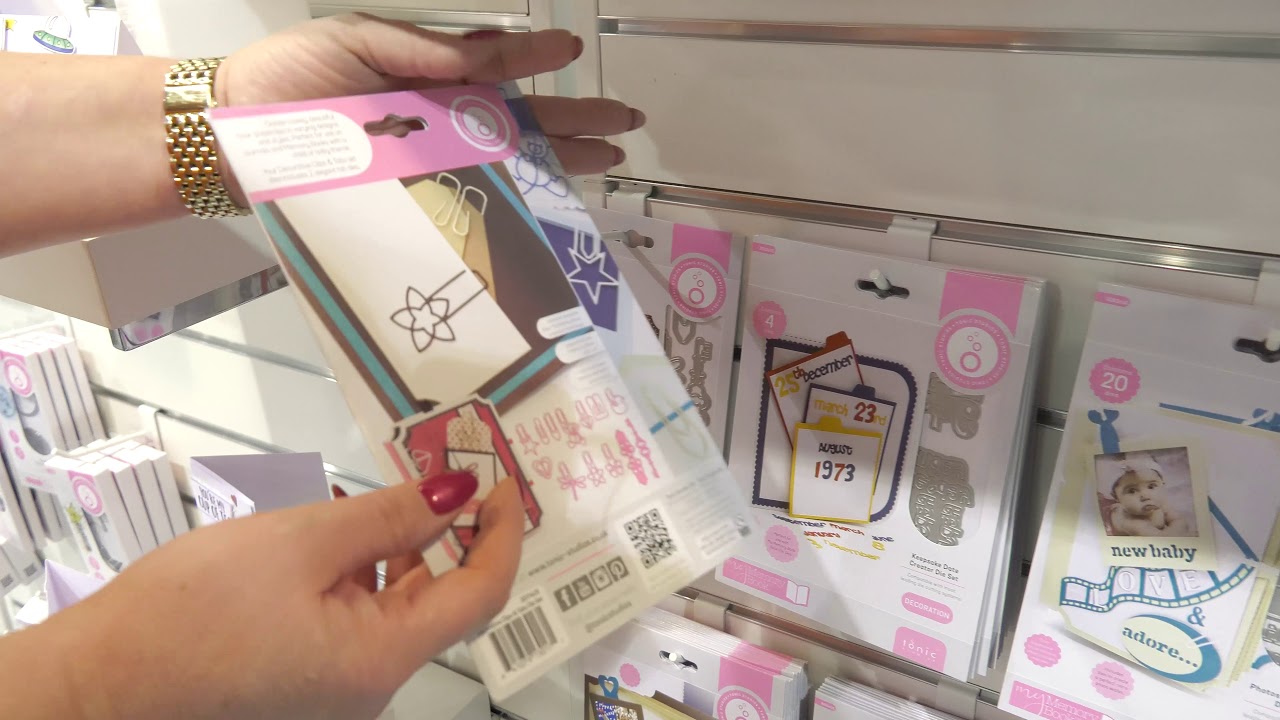 Tonic Studios | New DIY Memory Books and Shaker Card Kits