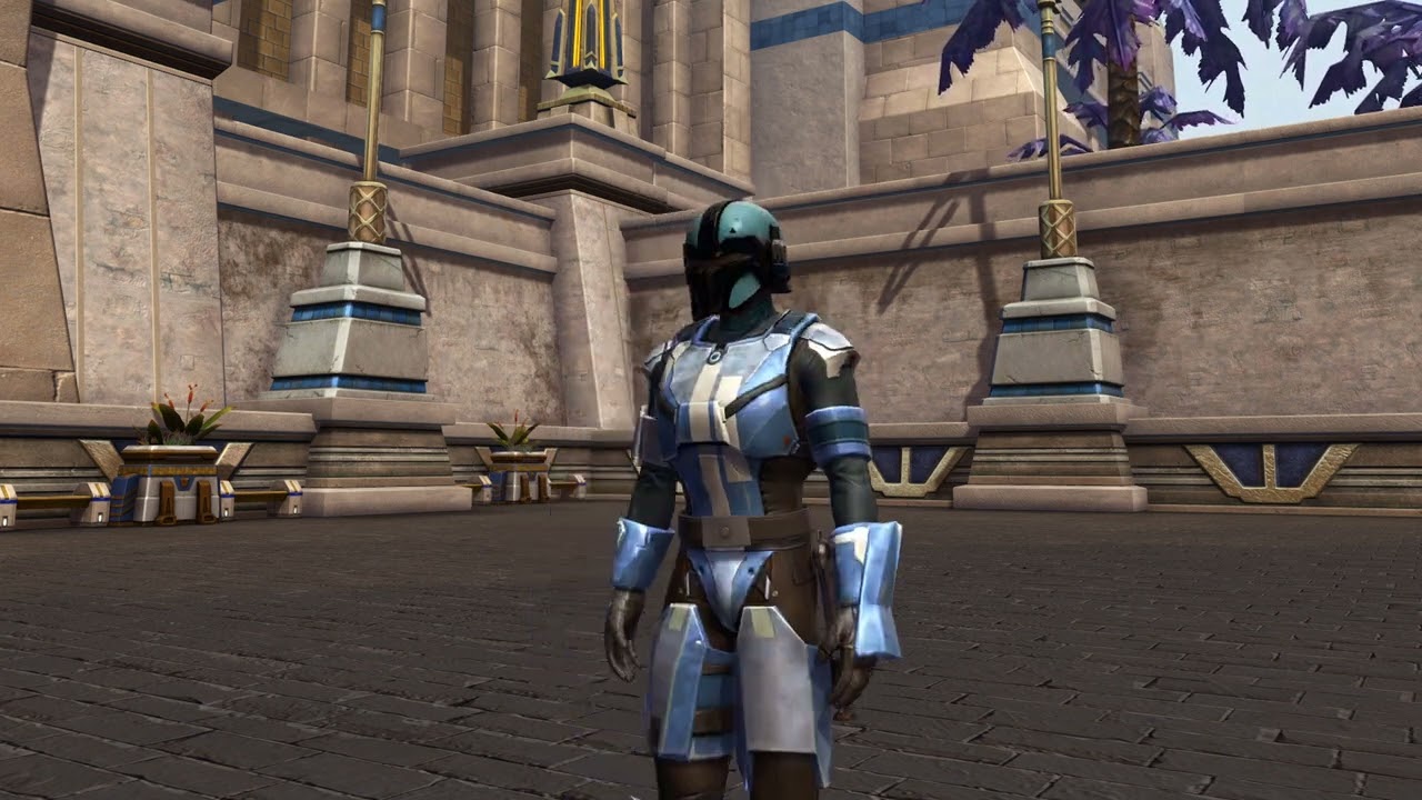 SWTOR Heavy Mandalorian Helmet Armor