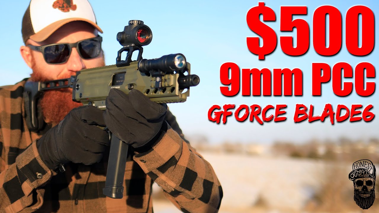 GForce Blade 6: An Affordable 9mm PDW First Shots