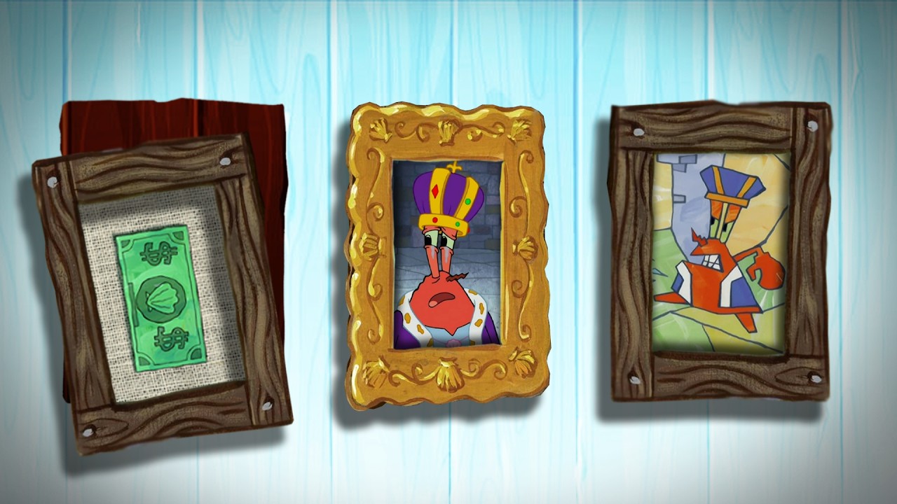 Mr. Krabs' Art Collection in 