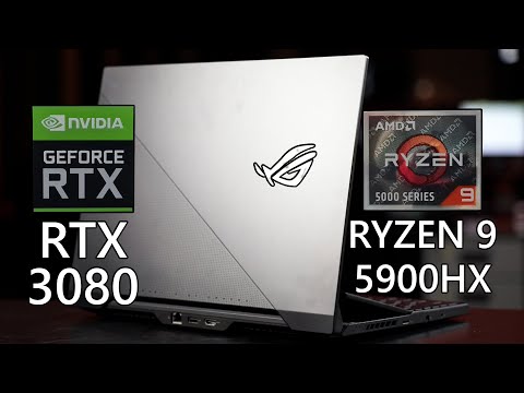 RTX 3080 Laptop + Ryzen 9 5900HX performance review with the ROG Zephyrus Duo 15 SE GX551Q!