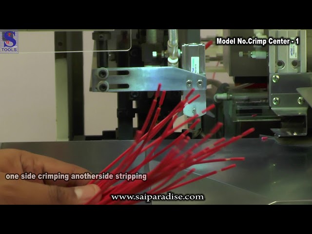 Cutting Stripping And Crimping Machine - Crimp Center 1S Cutting ...
