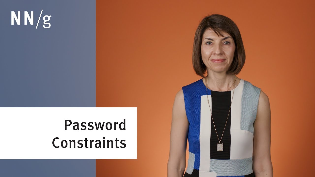 Disclosing Password Constraints in the UI
