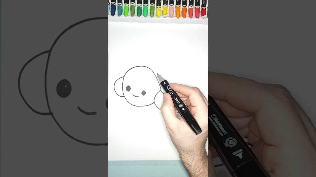 baby turtle #shortvideo #howtodraw #drawing #cute #baby #turtle