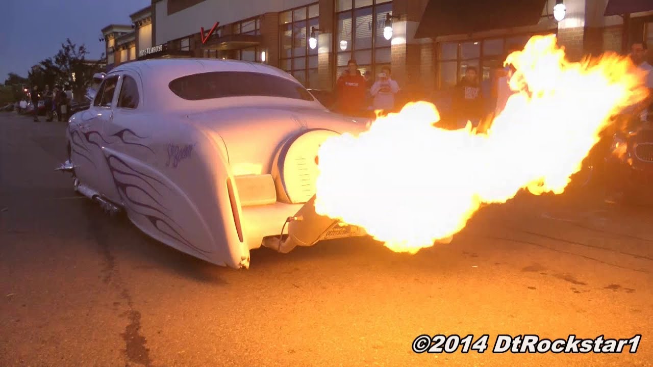 Bob Fryz's ShBoom: Custom Musical Hot Rod Shoots Massive Flames ...