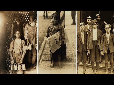 Unveiling History: Child Labor Struggles of the 1900s in Revealing Photos