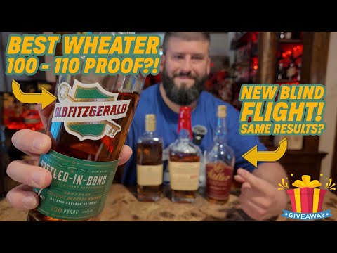 BEST Wheated Bourbon 100-110 Proof?! Can Old Fitzgerald 7 Move Up in Weight Class?? + Giveaway!!