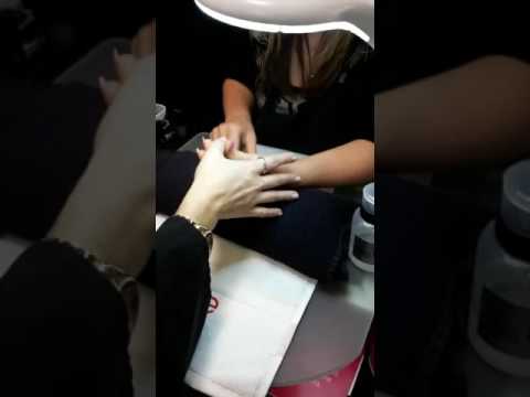 Hair and nails in sync at the same time